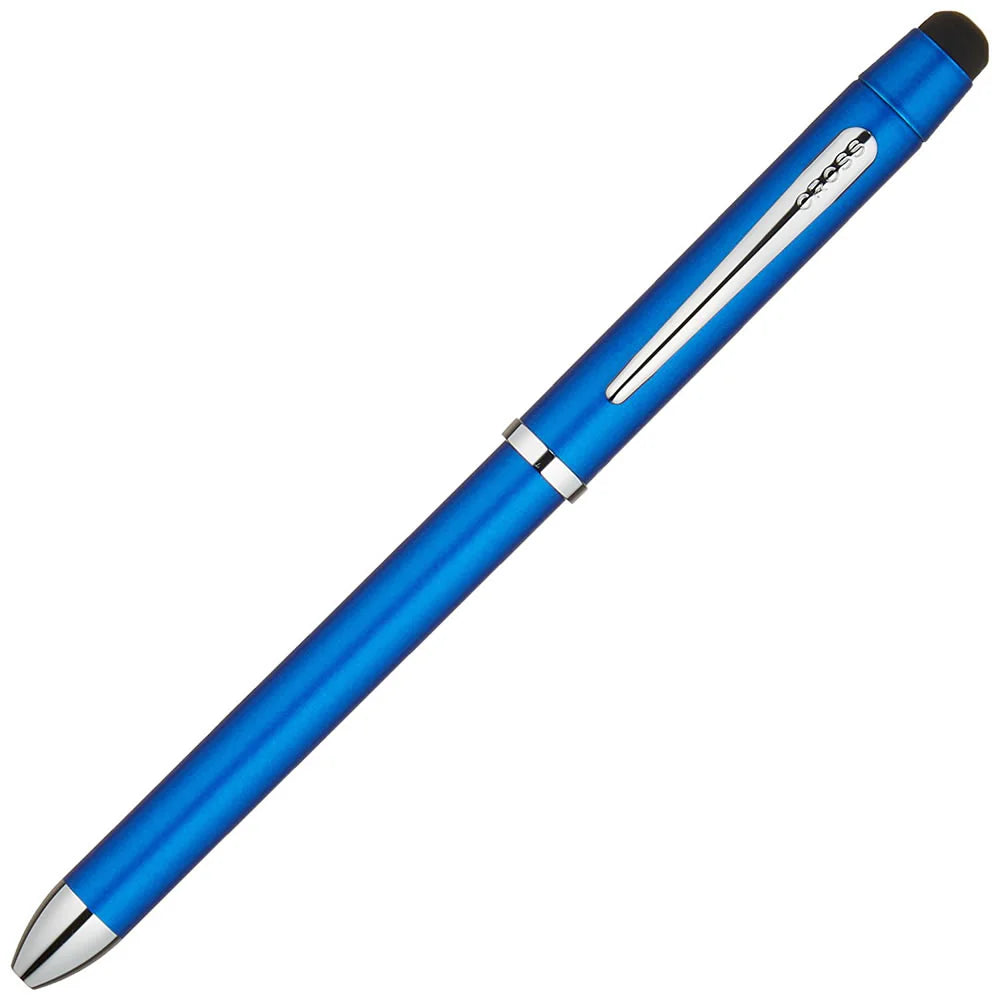 Cross Tech 3+ Metallic Blue Multi-Function Pen — Pens Plus (of Oxford)