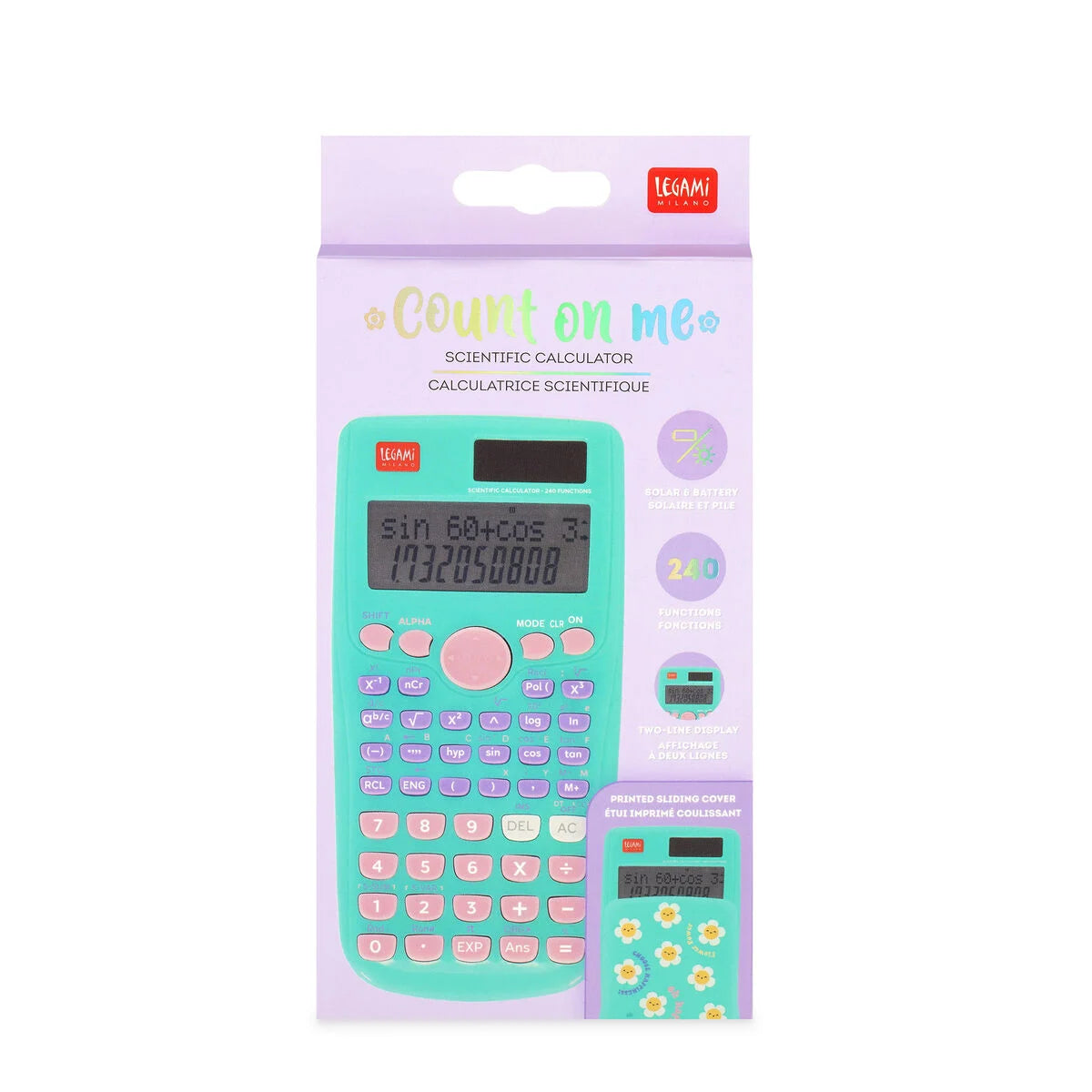 Legami Count on Me Calculator — Pens Plus (of Oxford)
