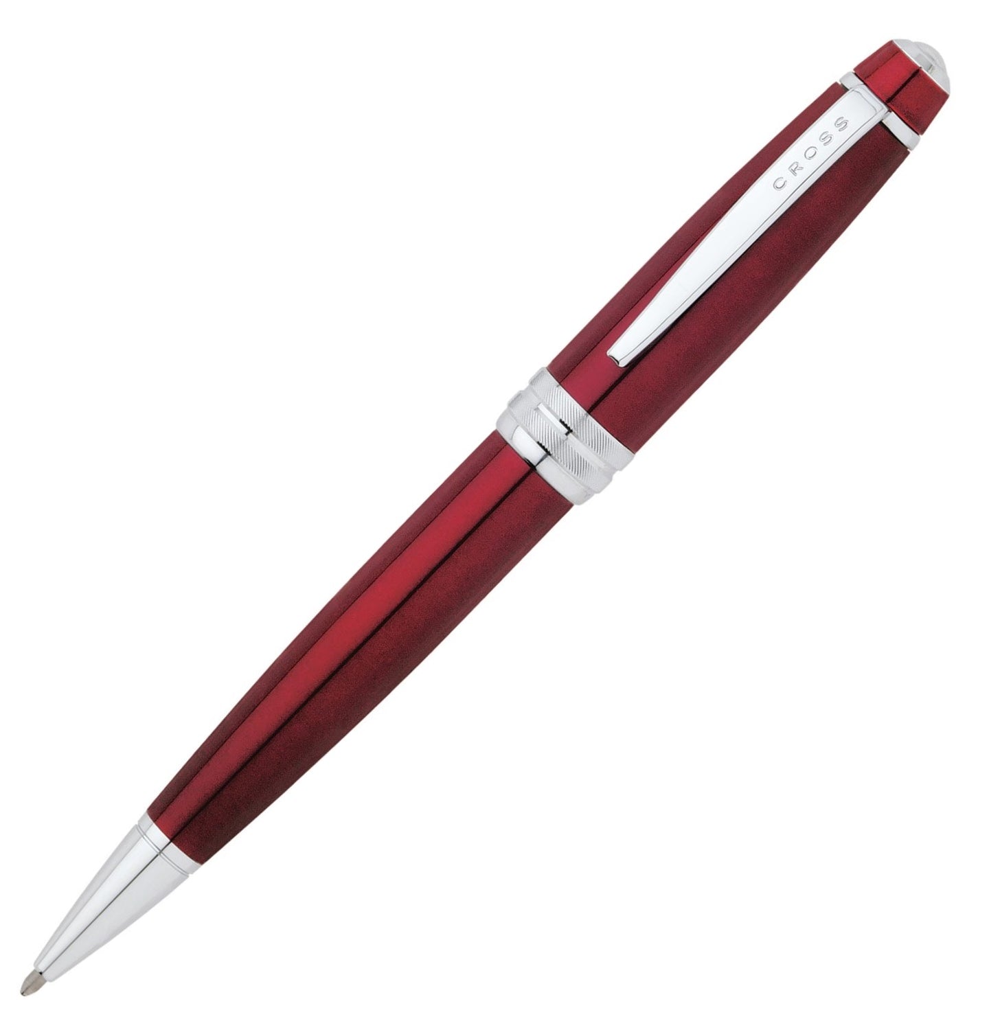 Cross Bailey Red Lacquer Ballpoint Pen — Pens Plus (of Oxford)